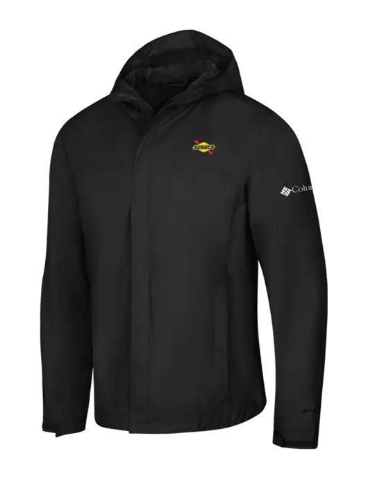 Columbia Black Watertight II Jacket w/Sunoco Logo