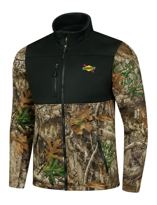 Russell Outdoors Black/Realtree Edge Atlas Colorblock Soft Shell w ...